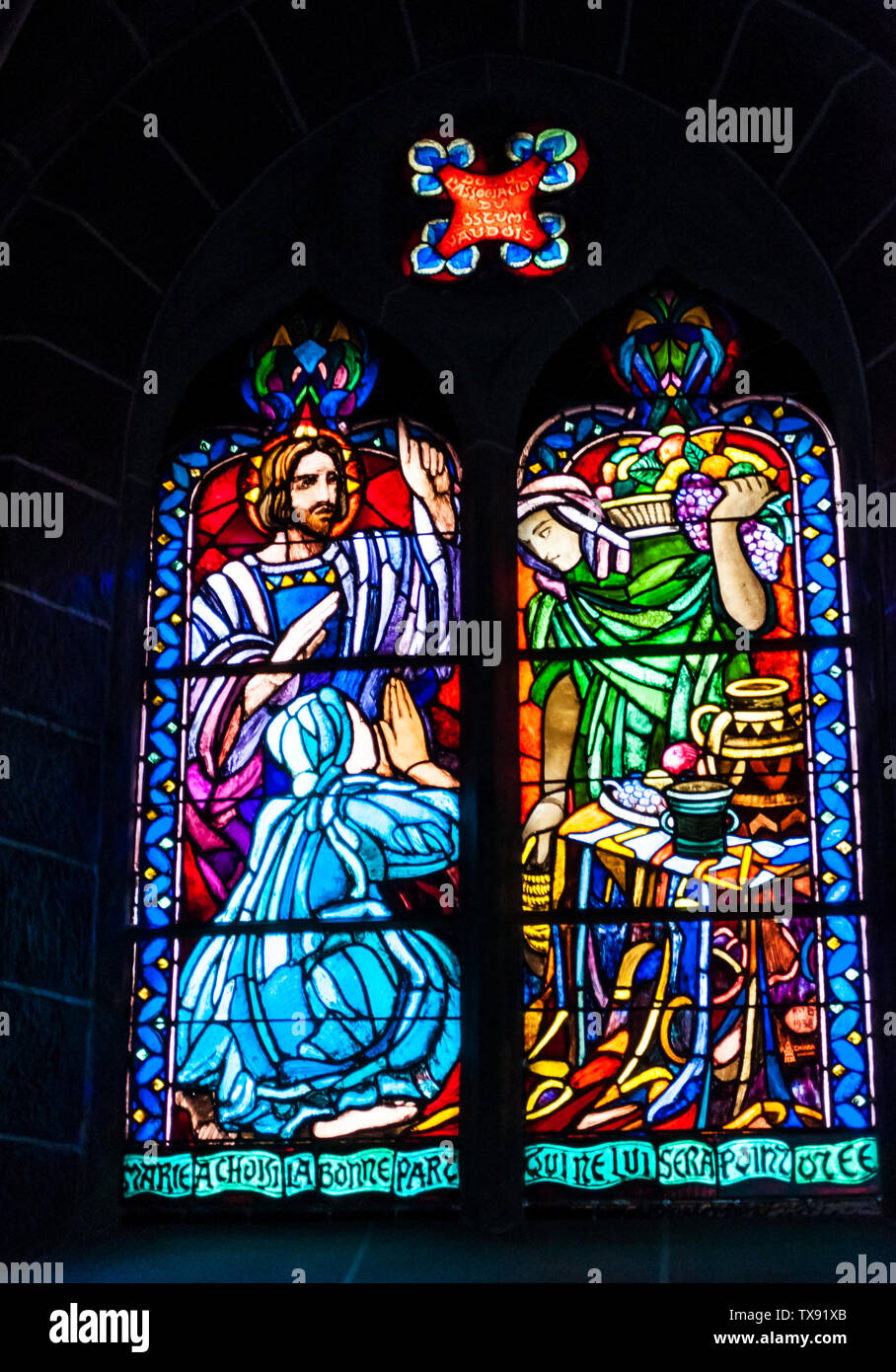 Church building close-up Stock Photo - Alamy