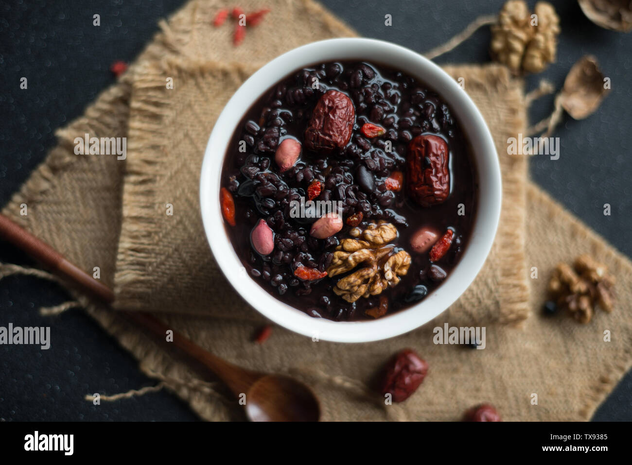 Eight treasure porridge miscellaneous grain porridge Stock Photo - Alamy