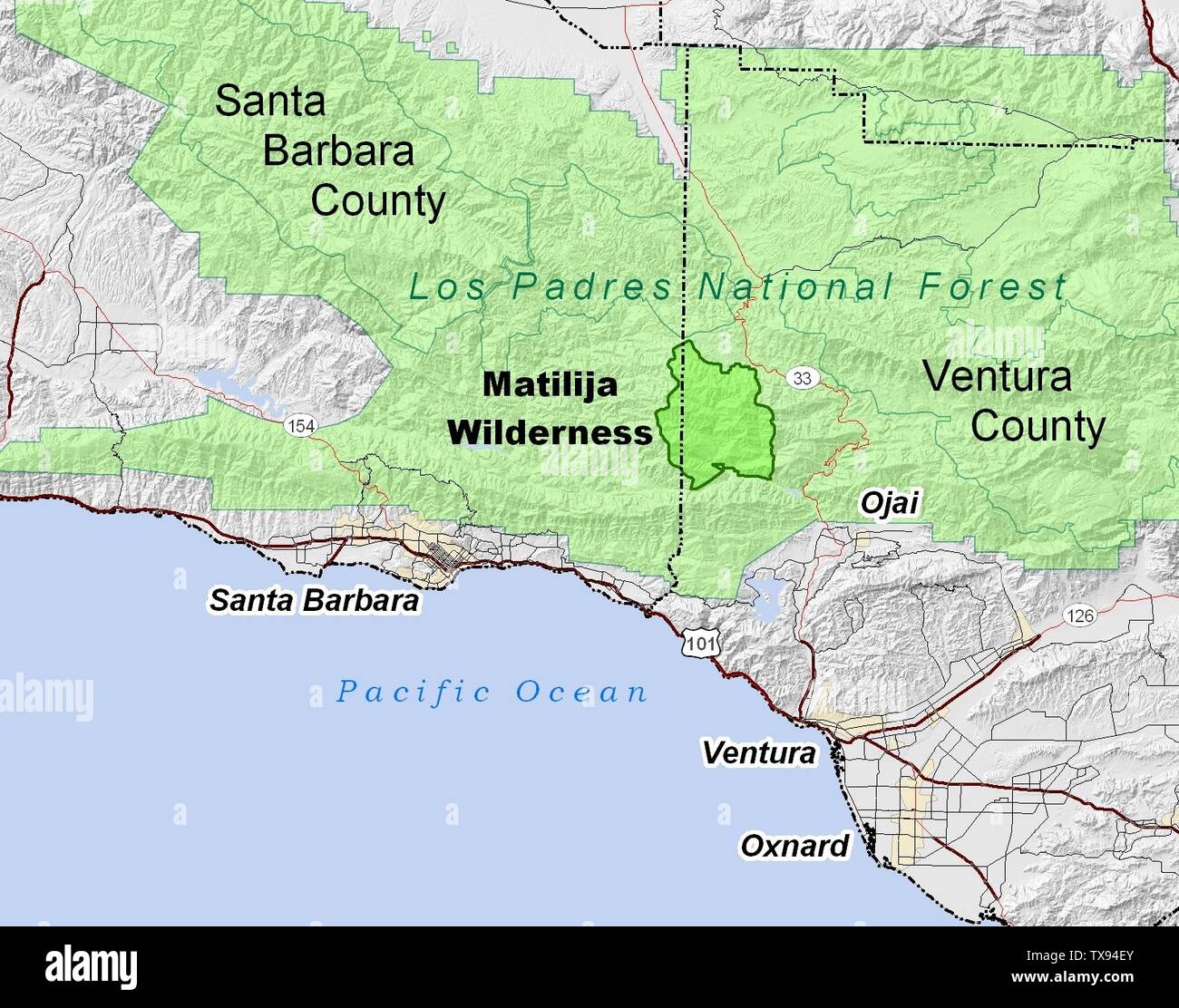 Matilija hi-res stock photography and images - Alamy