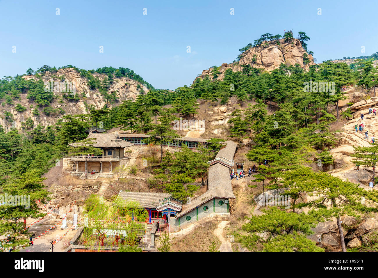 Four famous mountains in liaoning hi-res stock photography and images ...