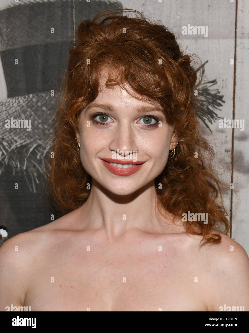 June 23, 2019 - Sarah Hay attends 'Love and Art' group show at the ...