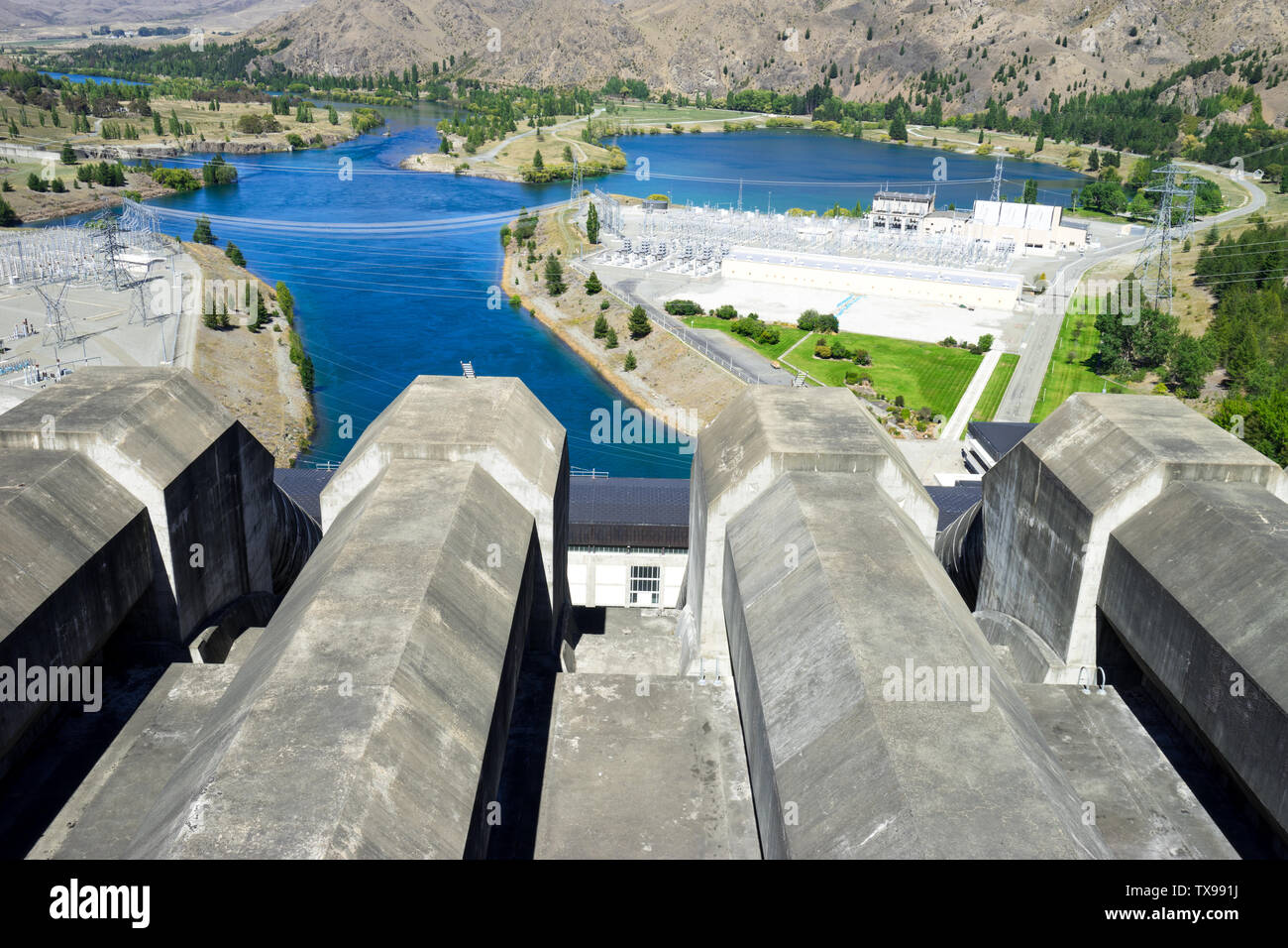 Hydroelectric generation plant Stock Photo - Alamy