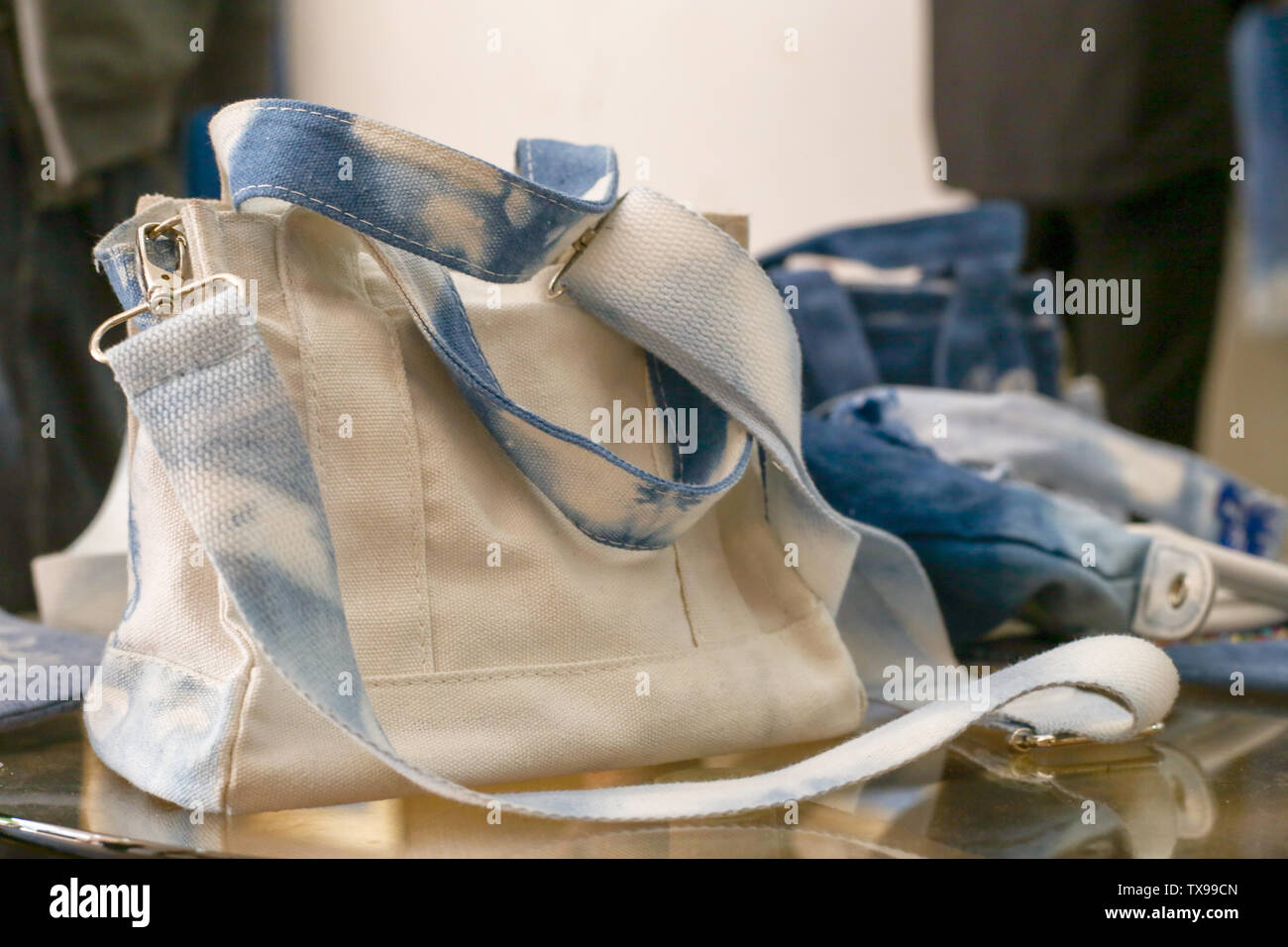 A bag made of batik woven items Stock Photo - Alamy