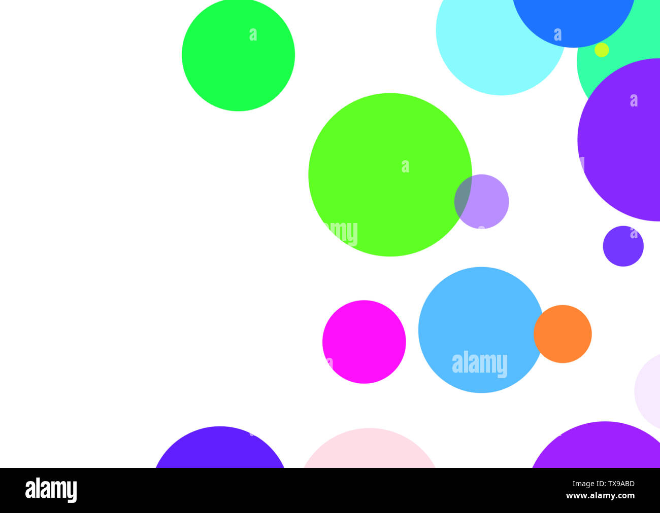 Color polka dot background material Stock Photo - Alamy