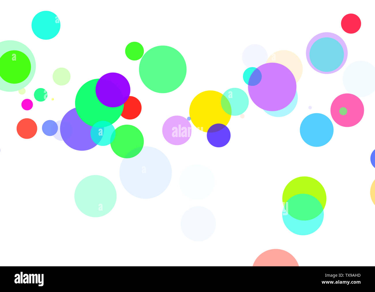 Color polka dot background material Stock Photo - Alamy