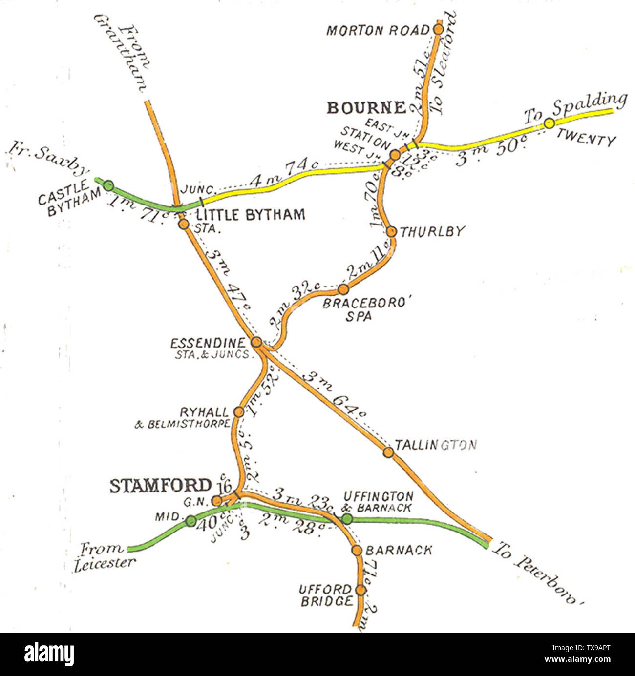 Pre grouping railway Cut Out Stock Images & Pictures - Alamy