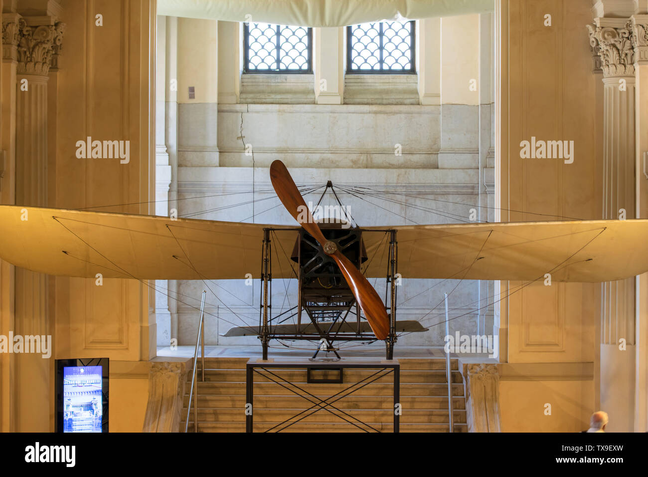 Single-engine monoplane mono-engine, Altare della Patria, Rome, Italy ...
