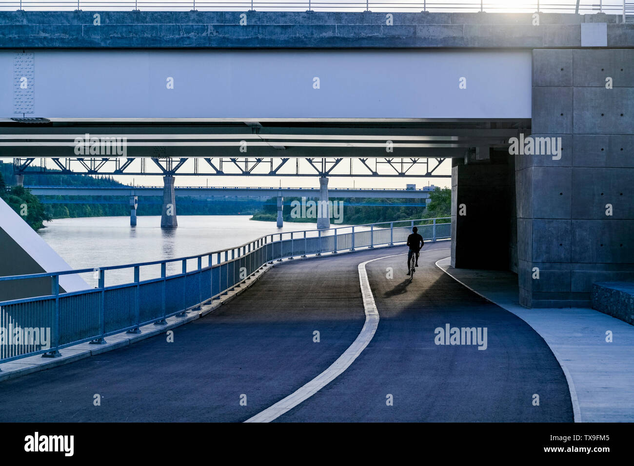 Bike path canada hi-res stock photography and images - Alamy