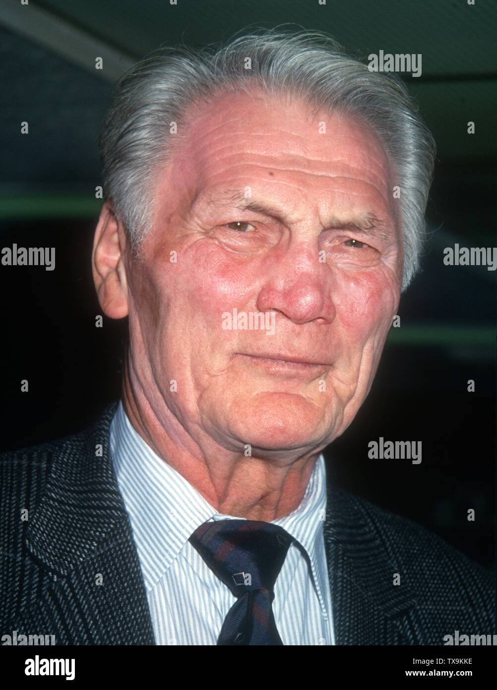 Jack Palance 1990s Photo By Michael Ferguson/PHOTOlink.net Stock Photo ...