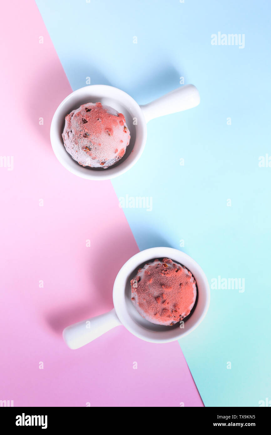 Lychee ice cream hi-res stock photography and images - Alamy