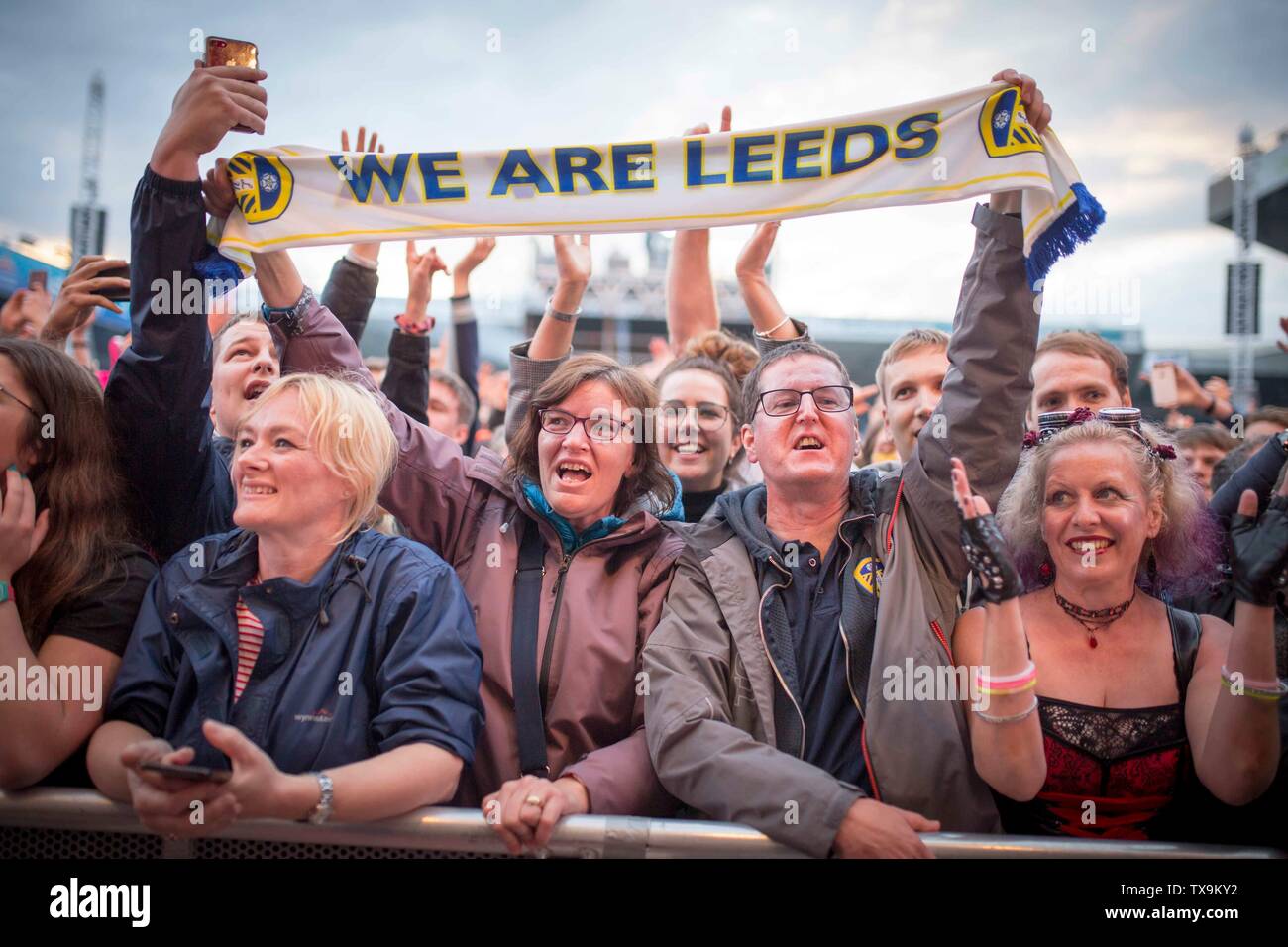 Kaiser Chiefs concert at Elland Road as part of Leeds United's ...
