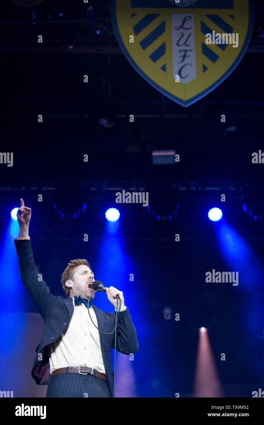 Kaiser Chiefs concert at Elland Road as part of Leeds United's ...