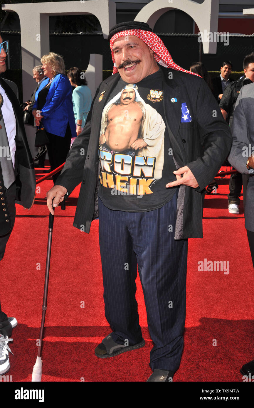 LOS ANGELES, CA. July 15, 2009: Former wrestler Hossein Khosrow Ali Vaziri, aka The Iron Sheik ...