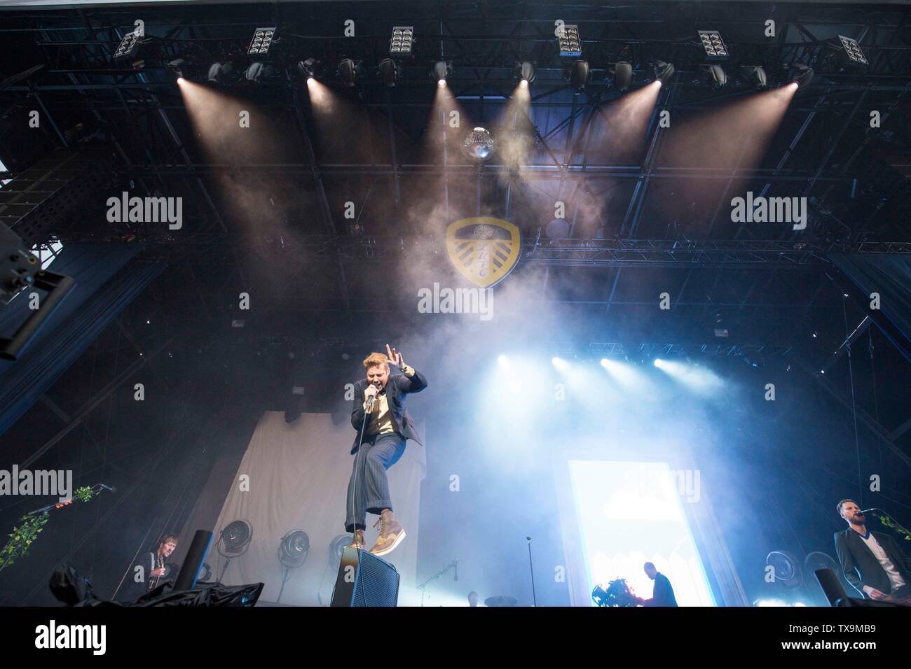 Kaiser Chiefs concert at Elland Road as part of Leeds United's ...