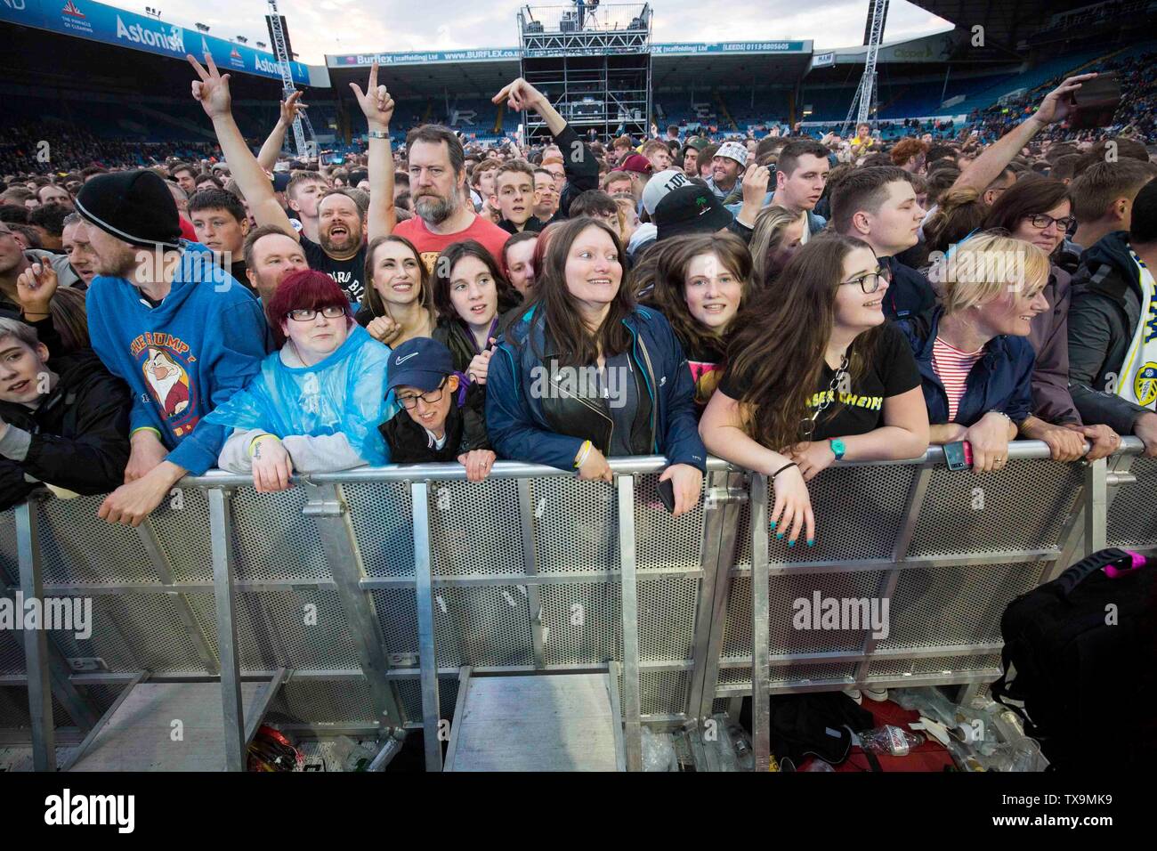 Kaiser Chiefs concert at Elland Road as part of Leeds United's ...
