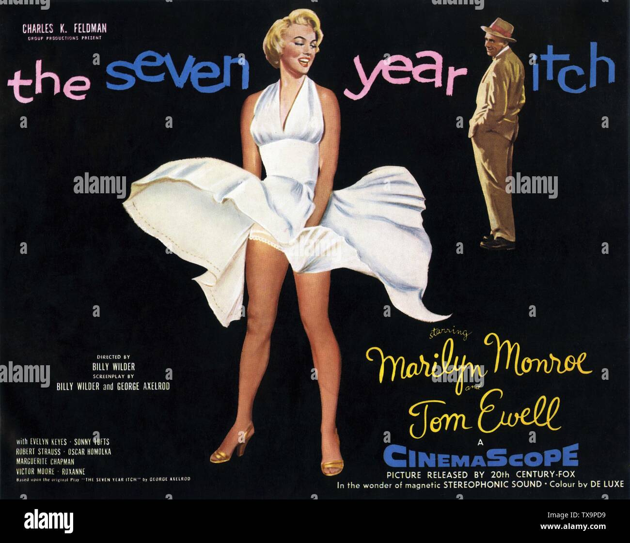 The seven year itch 1955 hi-res stock photography and images - Alamy
