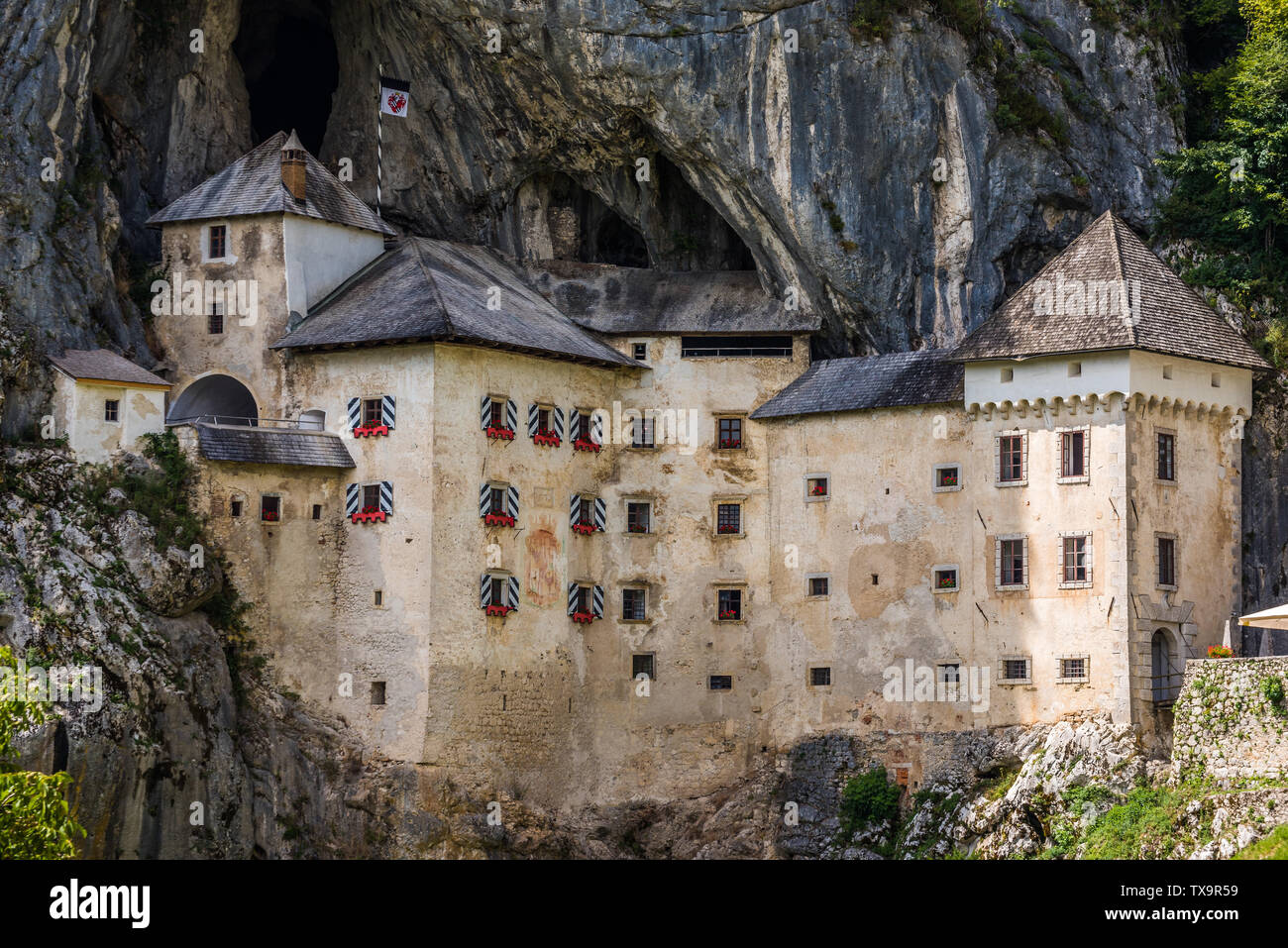 Castles Built Into Mountains