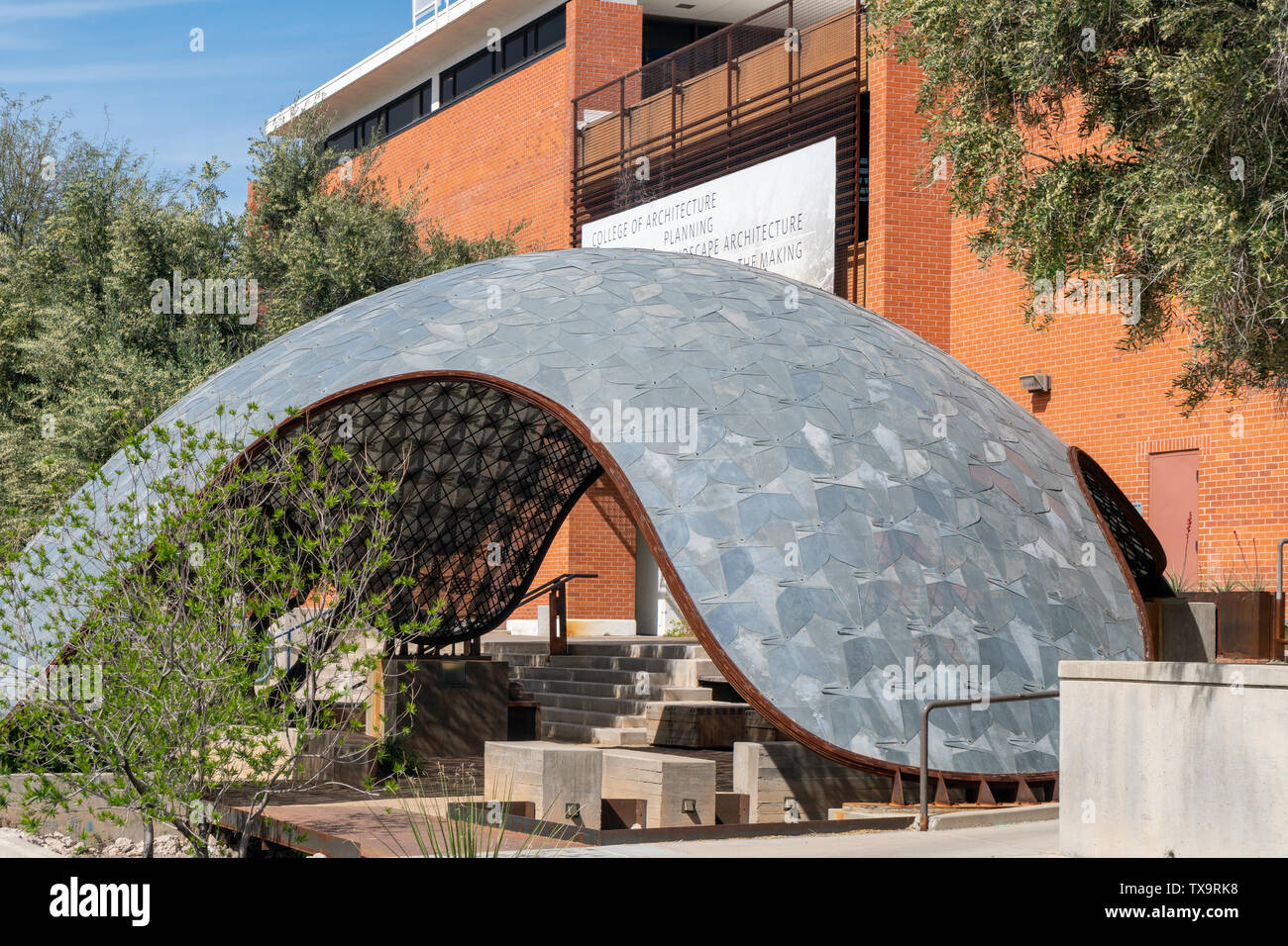 TUCSON, AZ/USA - APRIL 11, 2019: College of Architecture and Landscape ...