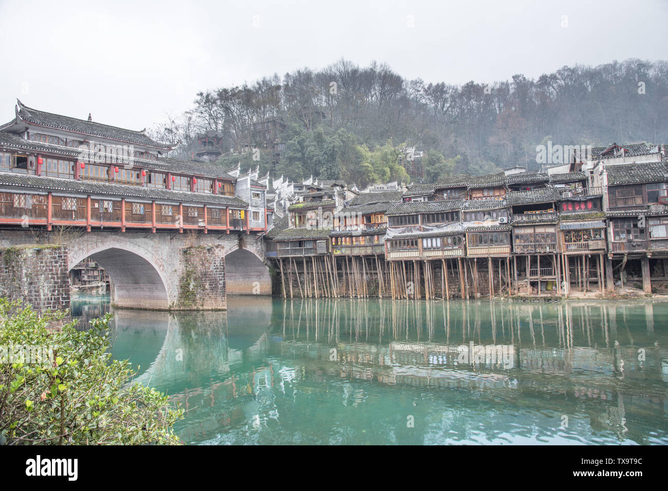 The ancient architectural scenery of the ancient city of Phoenix Stock ...
