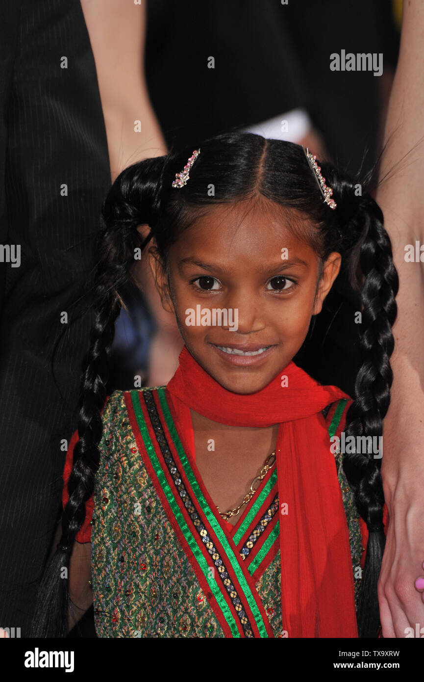 LOS ANGELES, CA. February 22, 2009: Pinki, from the movie Smile Pinki ...