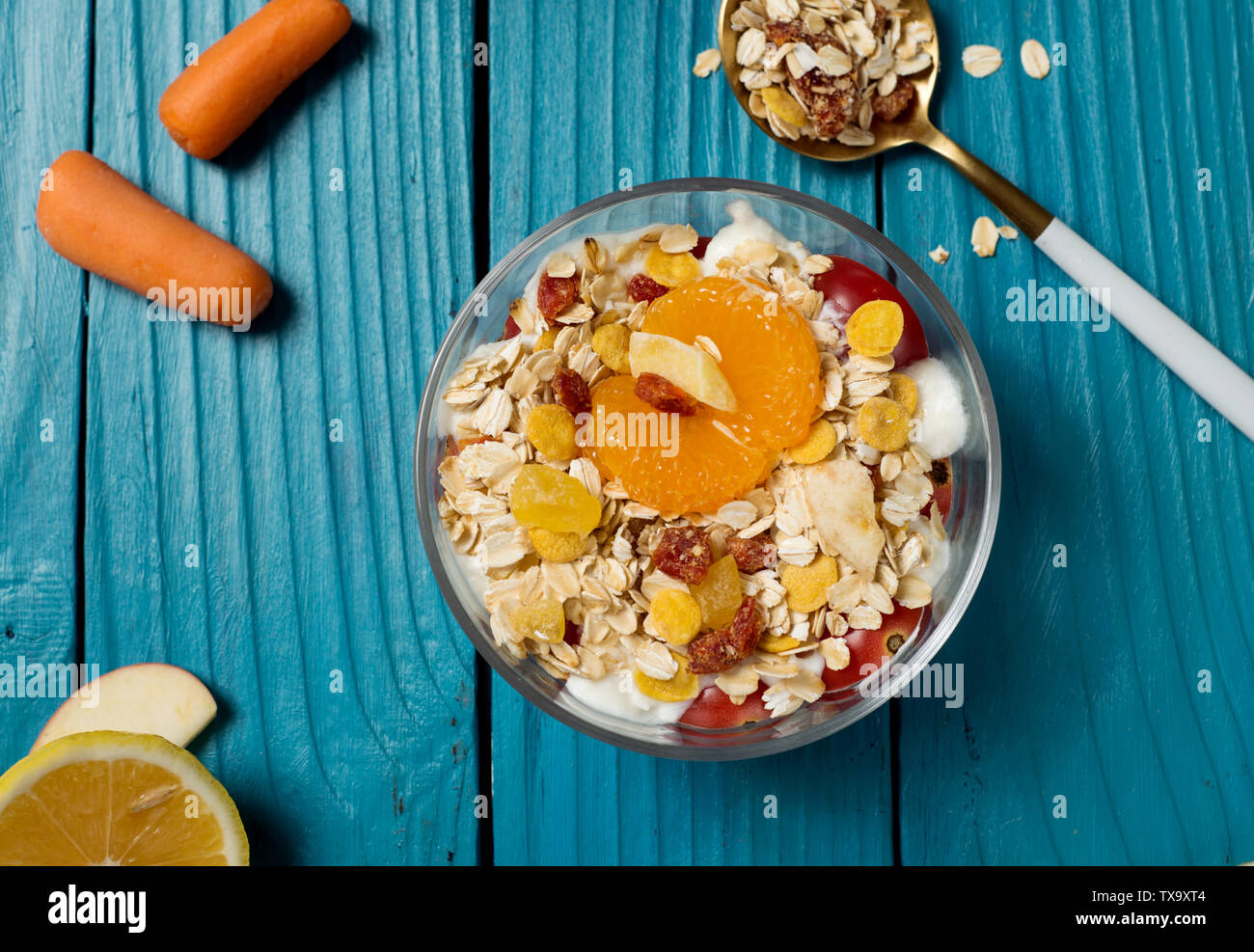 Fruit cereal hi-res stock photography and images - Alamy