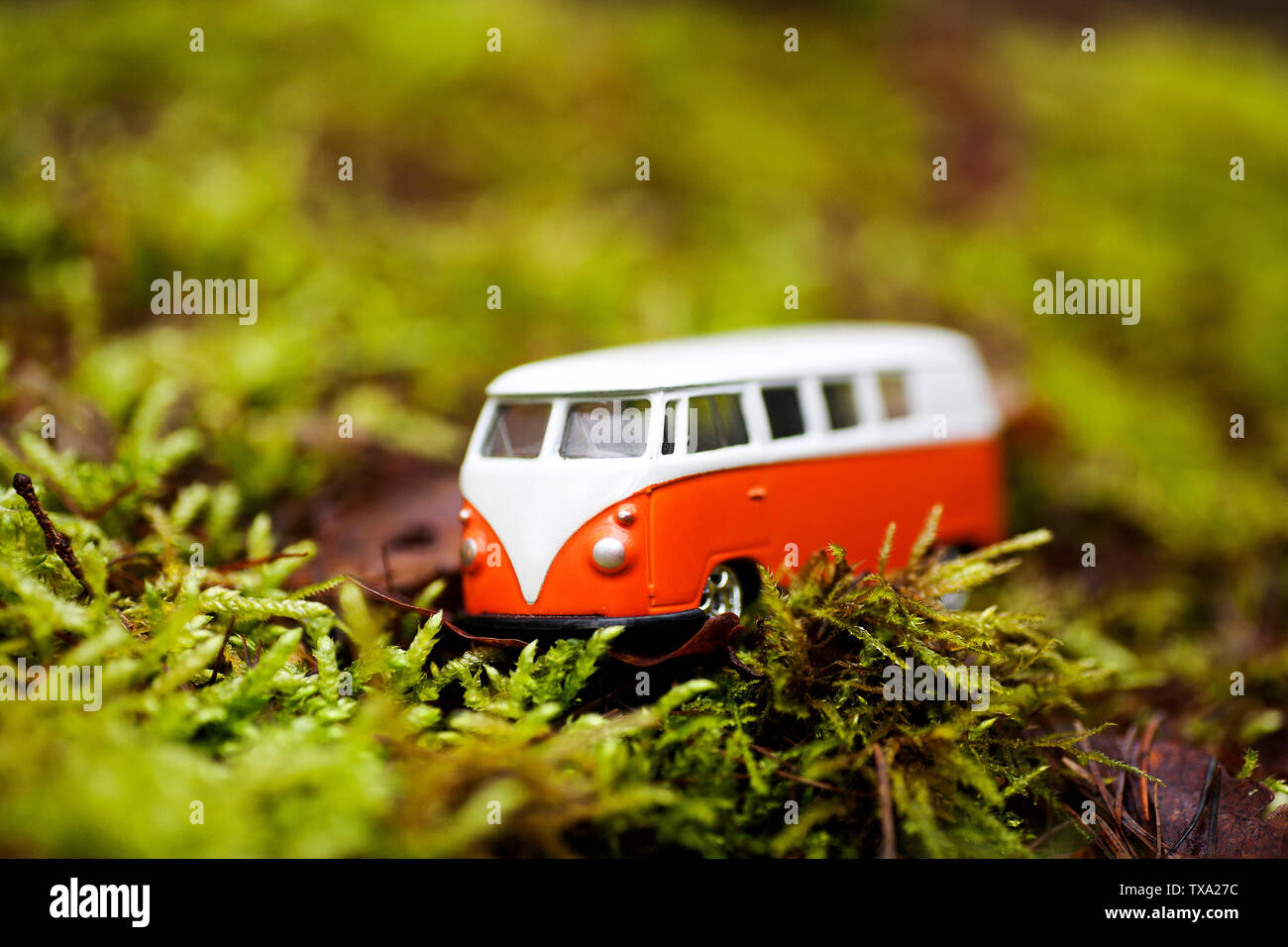 Toy school magic bus background wallpaper fine art prints Stock Photo ...