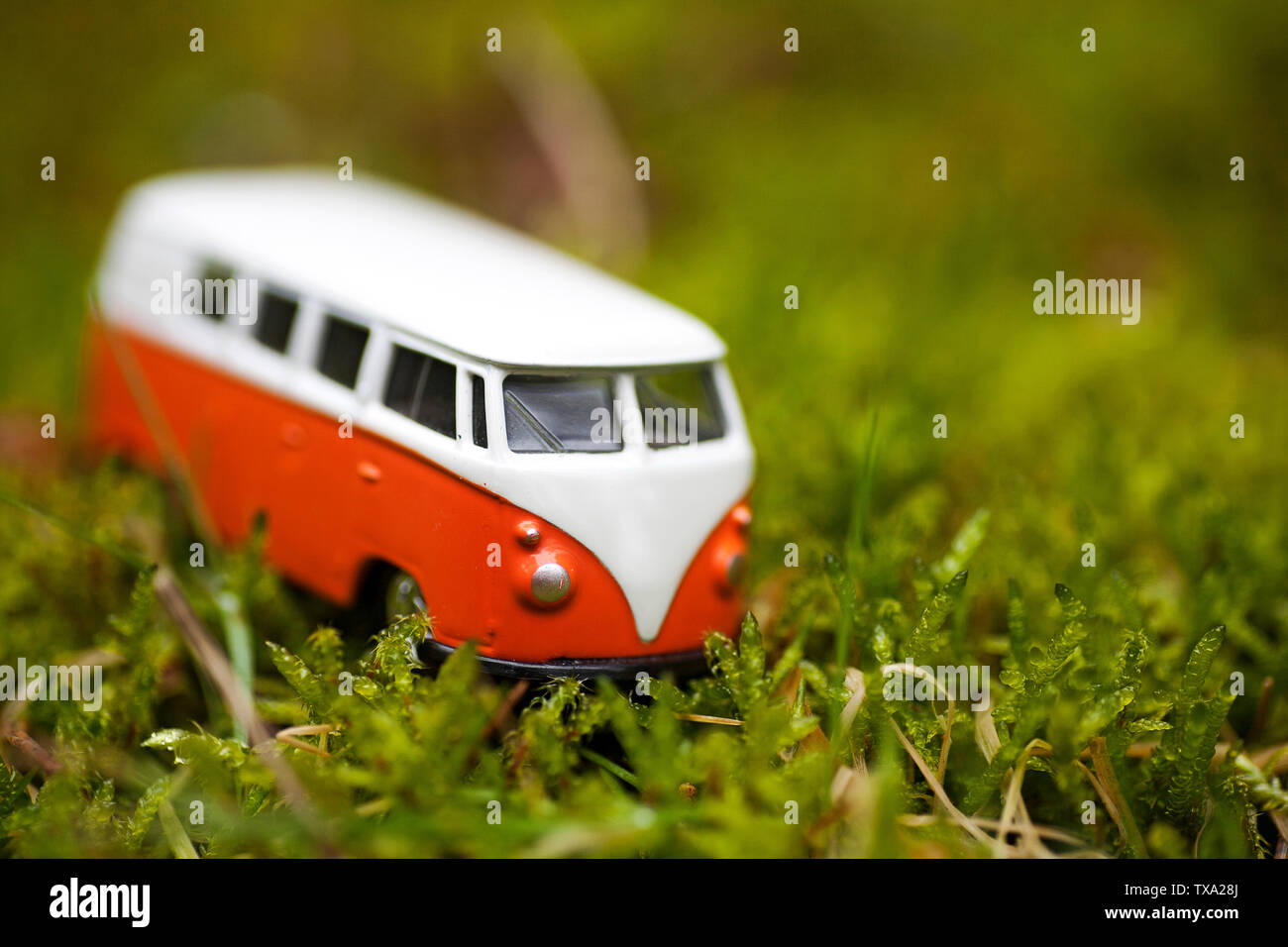 Toy school magic bus background wallpaper fine art prints Stock Photo ...
