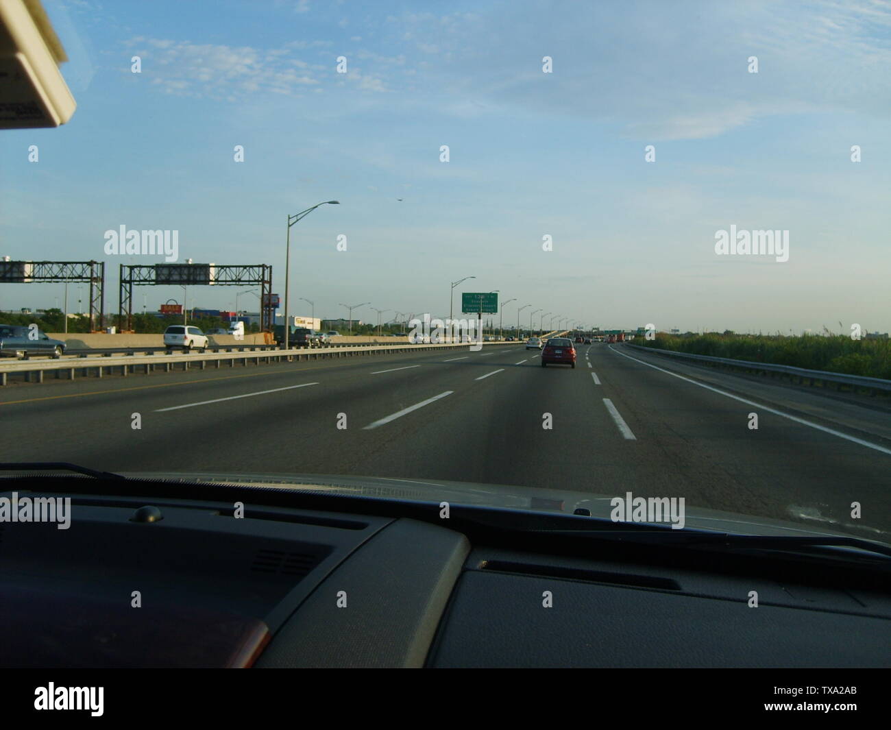 Southbound lanes hi-res stock photography and images - Alamy