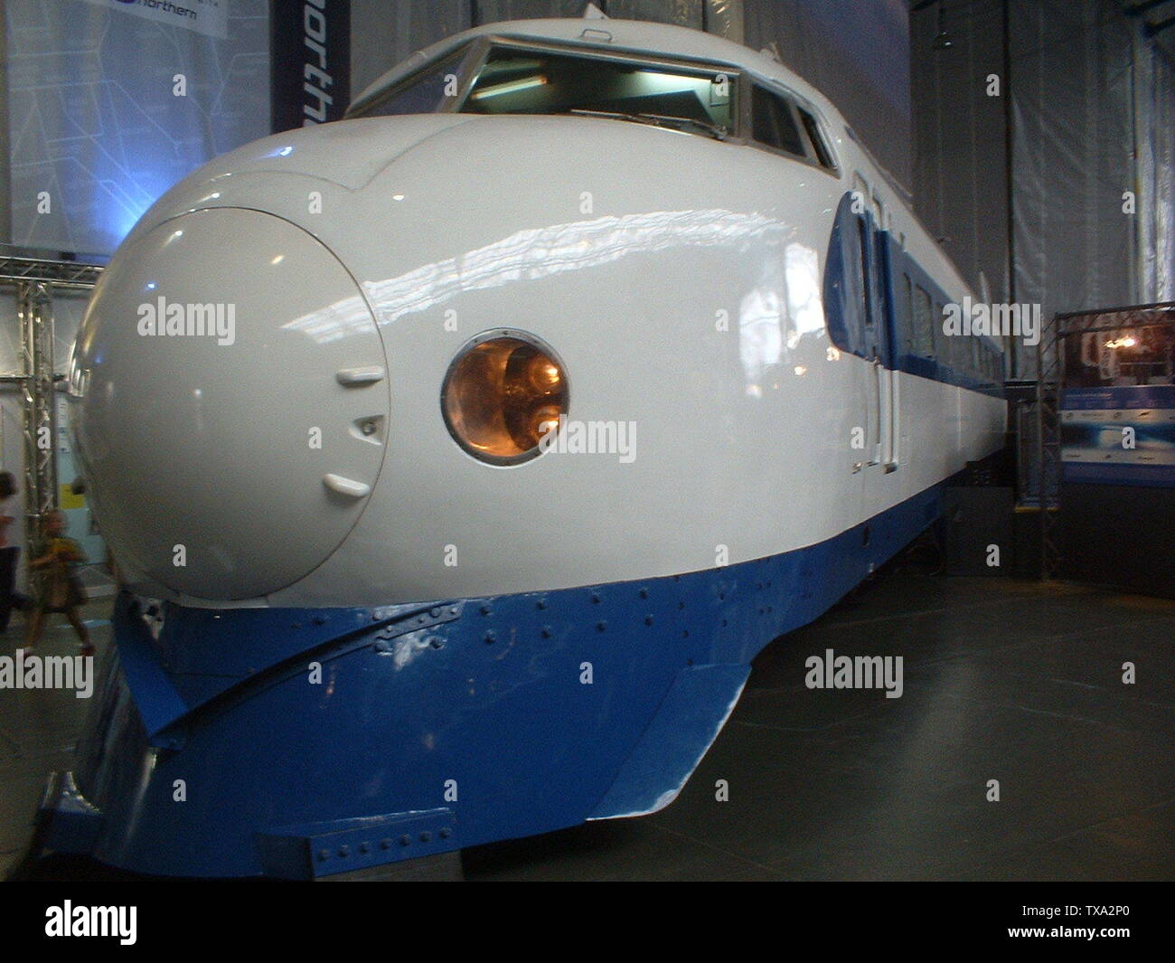 Shinkansen at the national railway museum in york hi-res stock ...