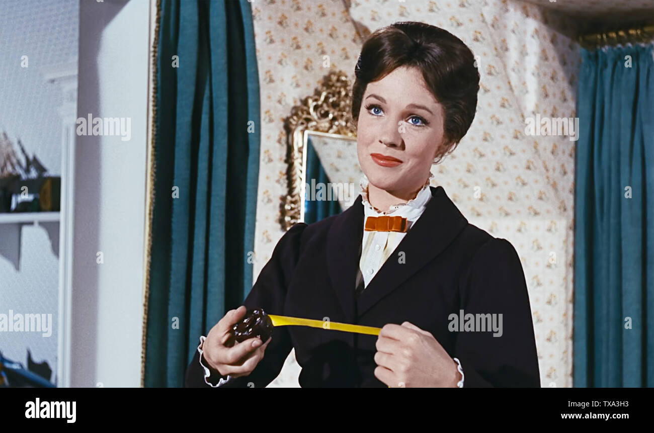 USA. Julie Andrews in the ©Walt Disney film: Mary Poppins (1964 ...