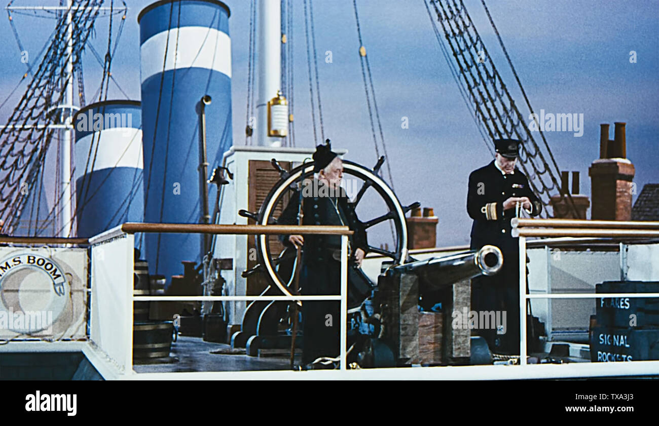 USA. Reginald Owen in a scene from the ©Walt Disney film: Mary Poppins ...