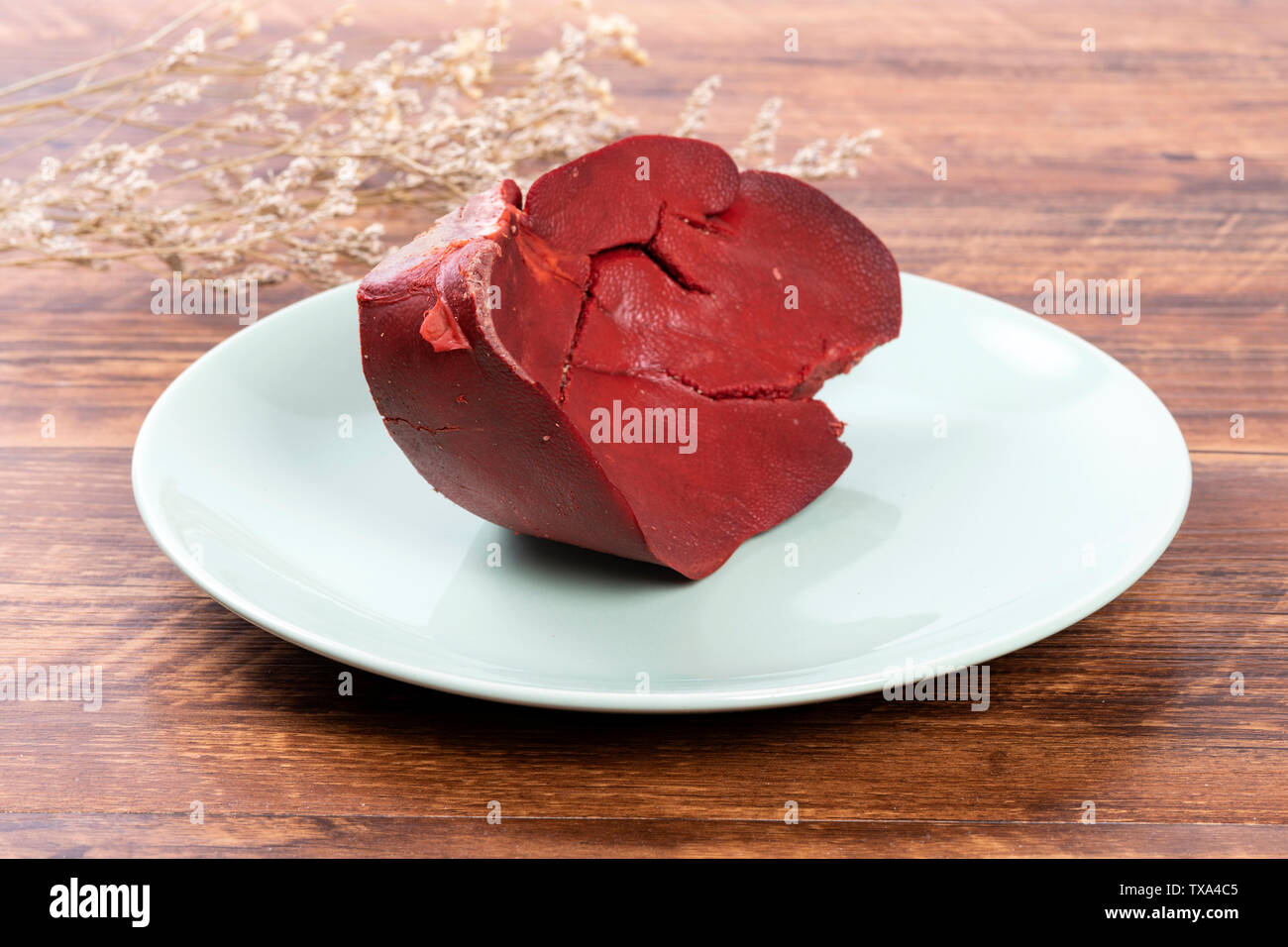 Pig blood cake hi-res stock photography and images - Alamy