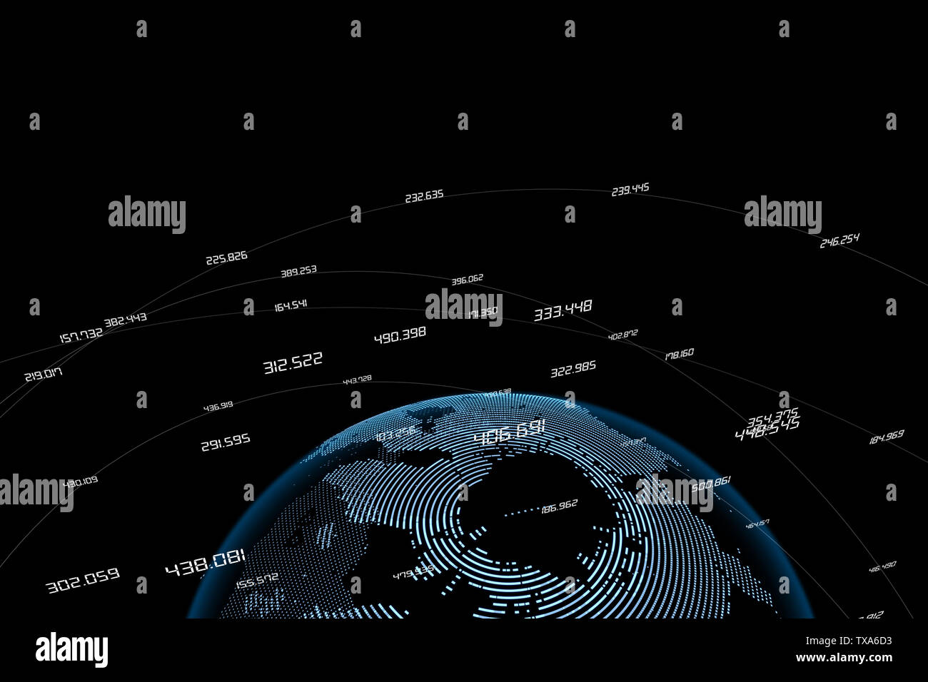 Modern big data cryptography hi-res stock photography and images - Alamy