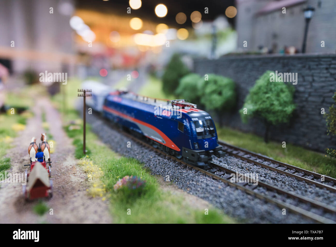 Shanghai's big dream microcity, the railway model theme sand table of ...