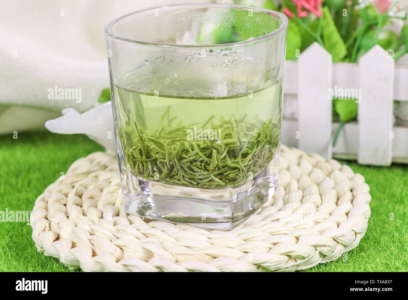 Tea base tea material Stock Photo - Alamy