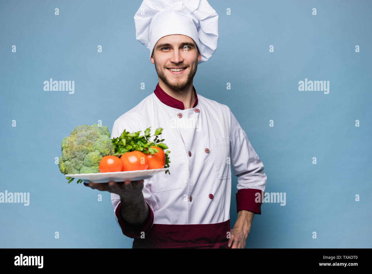 Food service, organic food, healthy diet, cooking and professional ...