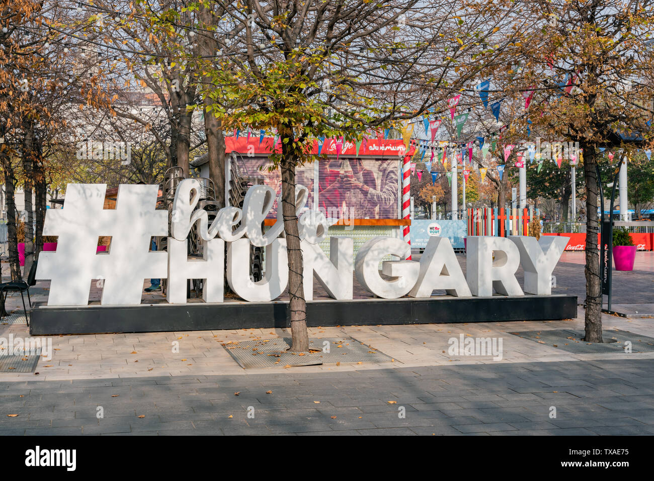 Big budapest sign hi-res stock photography and images - Alamy