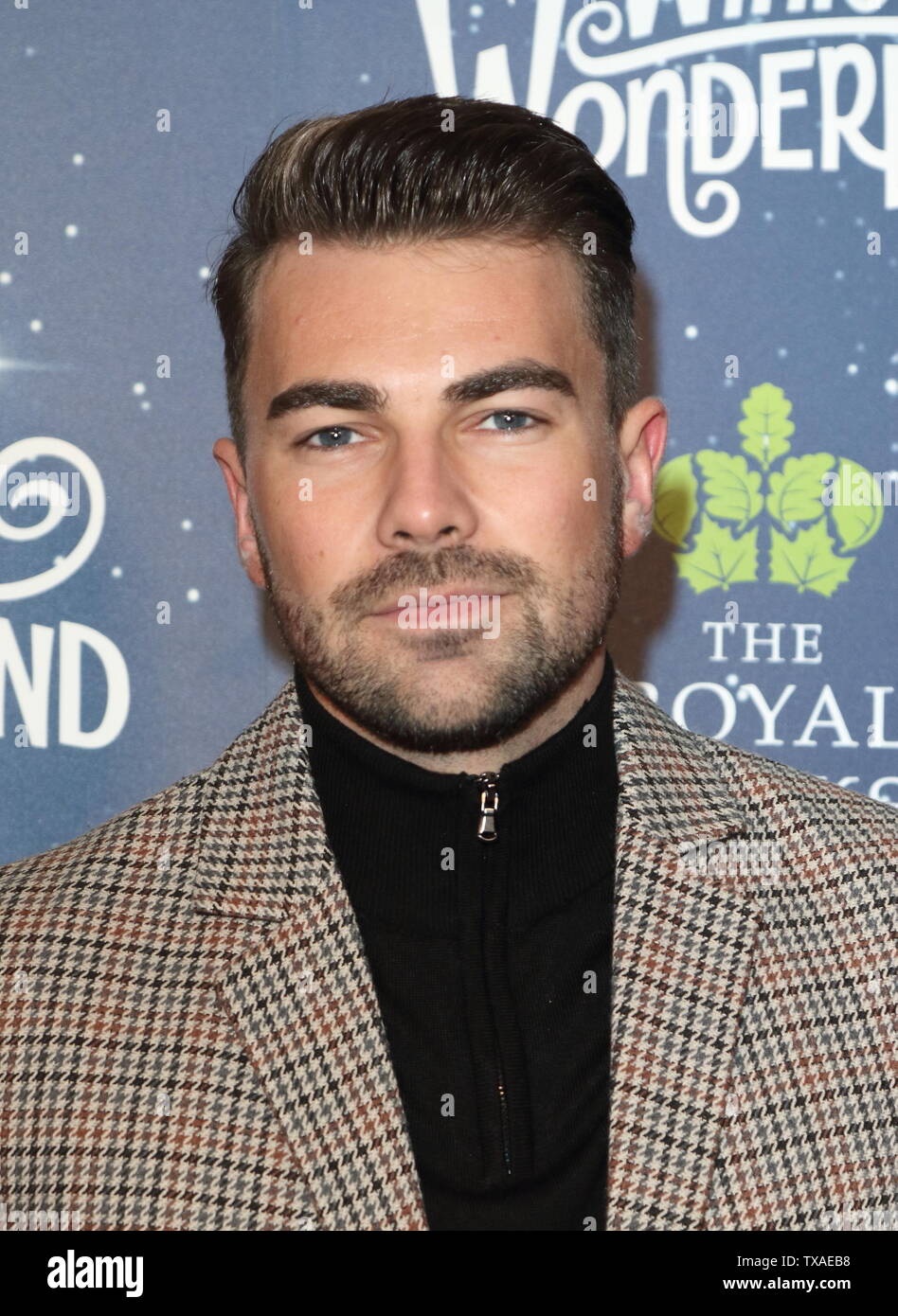 London, UK. Sam Bird at Hyde Park Winter Wonderland VIP launch at Hyde ...