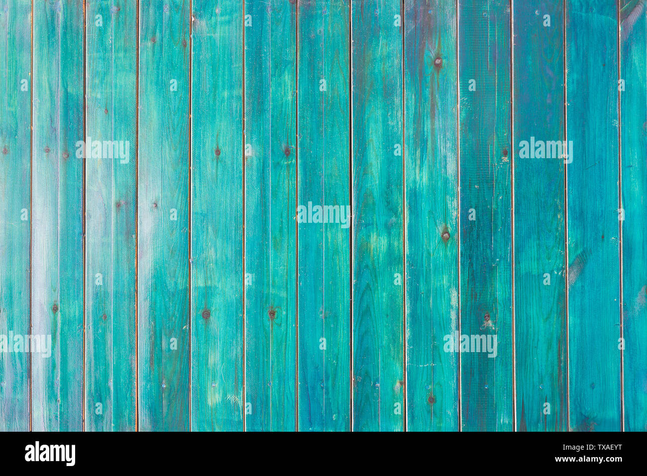 Blue blue wooden board background material Stock Photo - Alamy