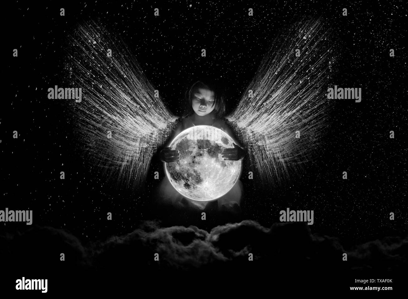 Fairy tale light Black and White Stock Photos & Images - Alamy