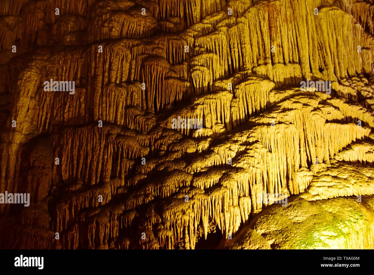 Natural karst caves Stock Photo - Alamy