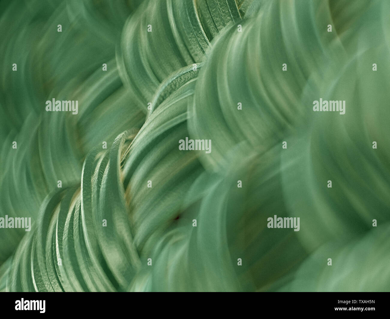 3d rendered illustration of a microscopic view of fabric Stock Photo ...