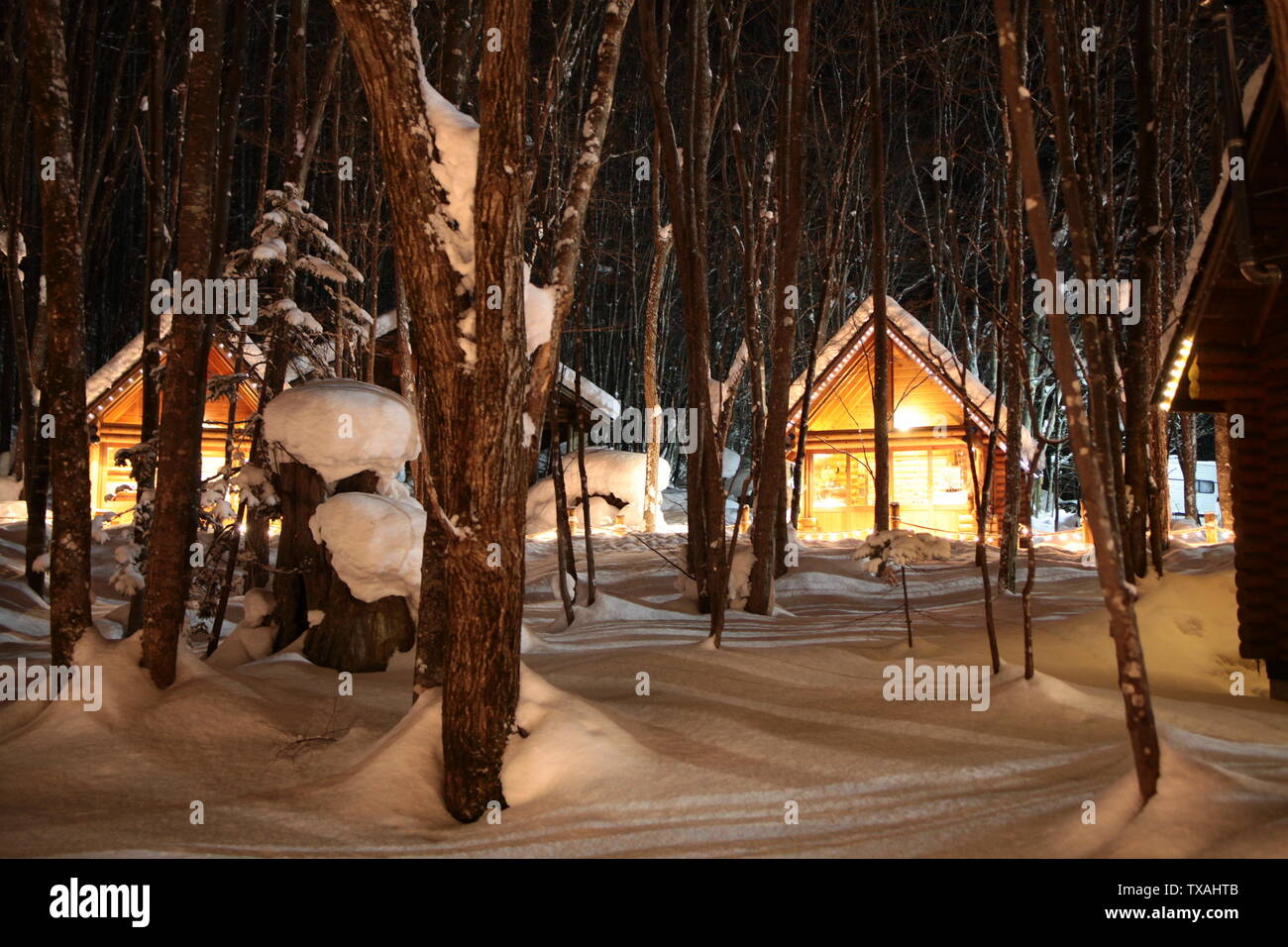 Furano Elf Terrace Stock Photo - Alamy