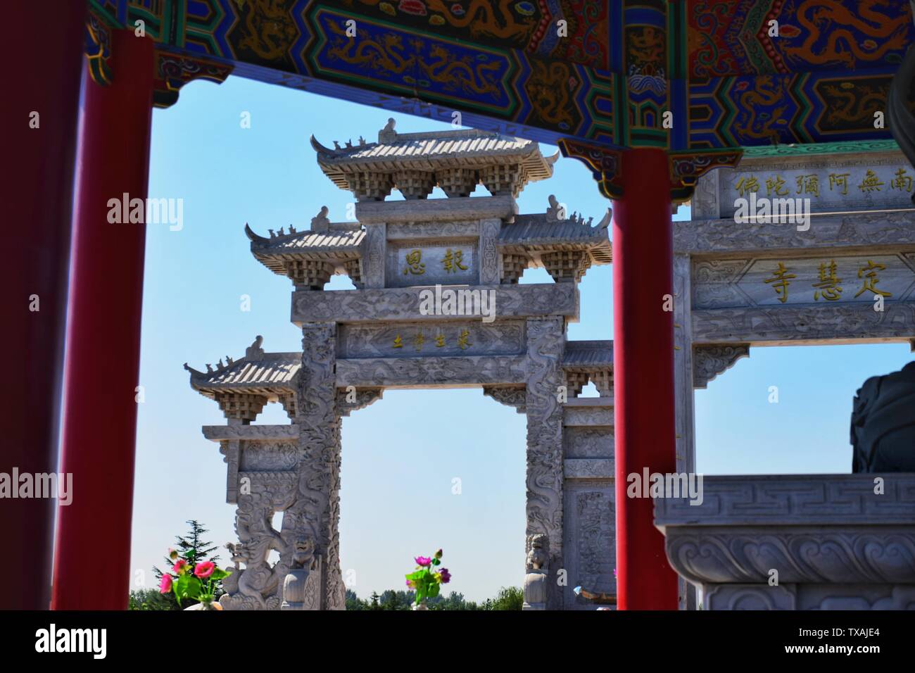 No one built a tourist ancient outdoor buildings hi-res stock ...