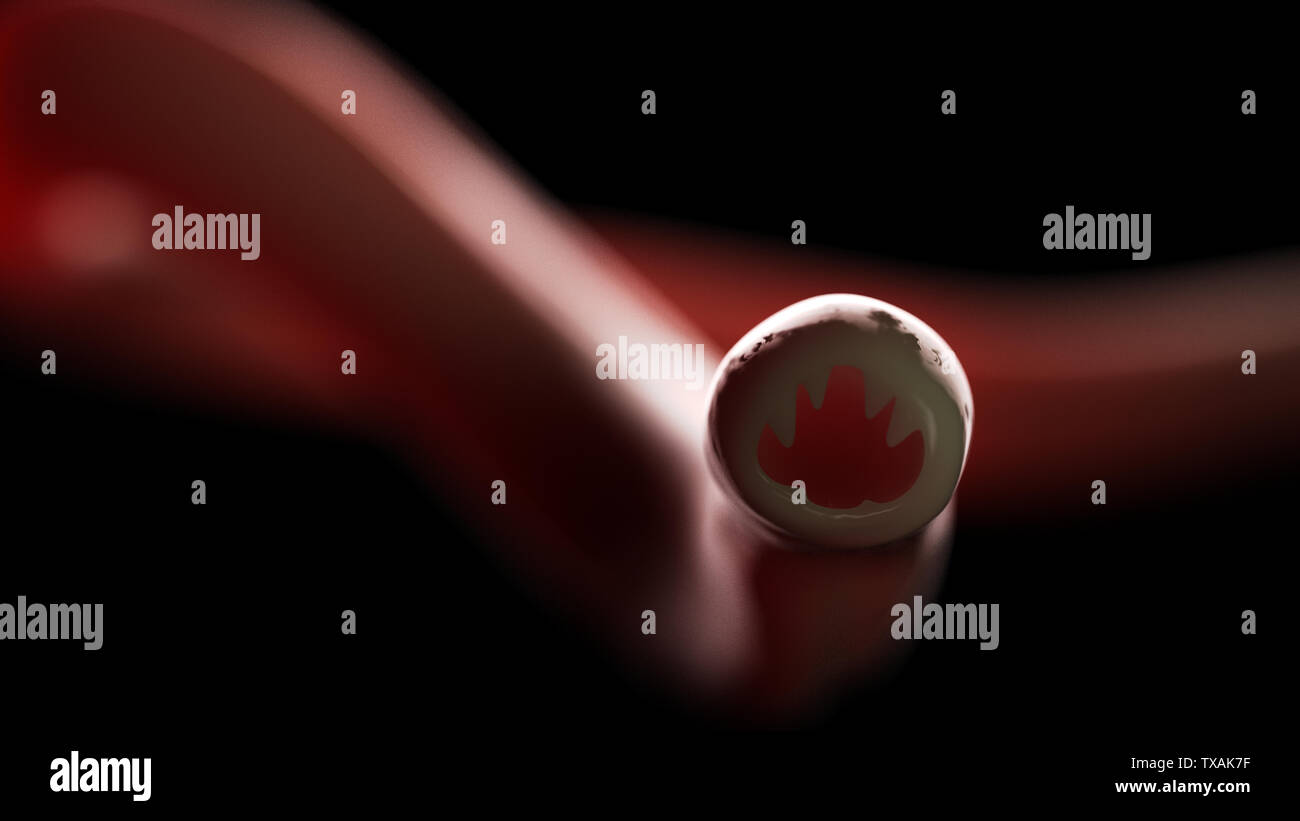 3d rendered medically accurate illustration of a hookworm Stock Photo ...