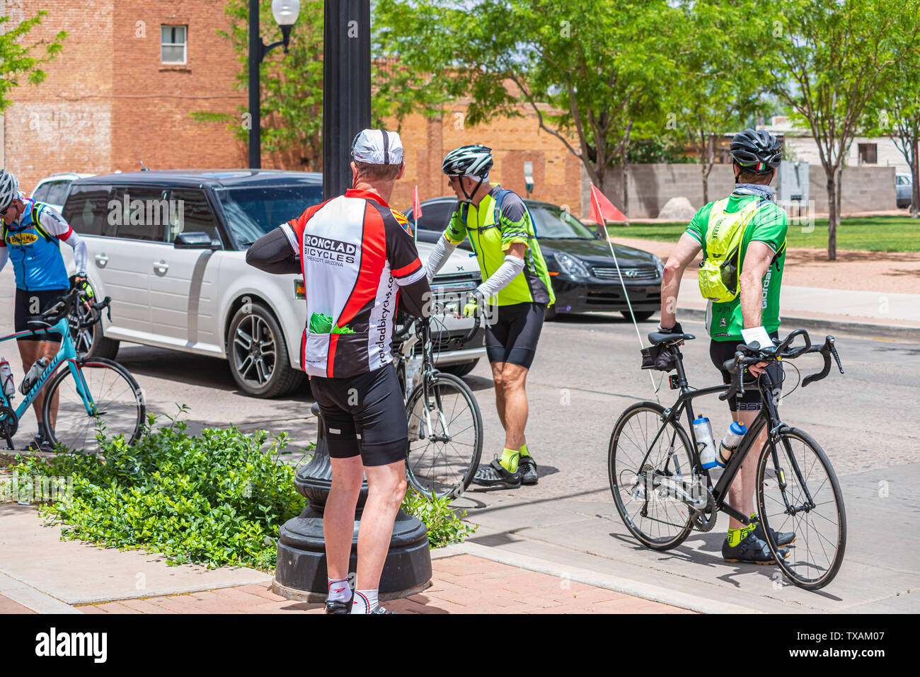 Bicycle route 66 hi-res stock photography and images - Alamy