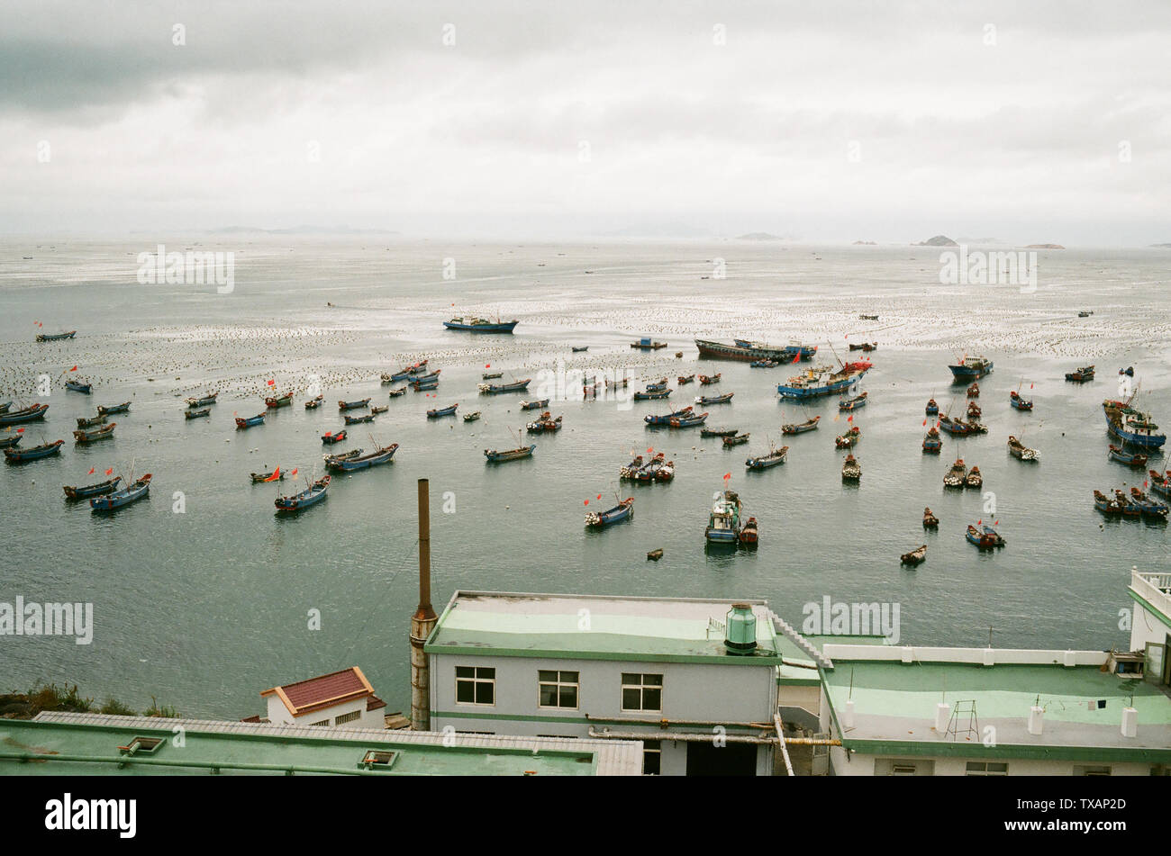 Shengsi island fishing boat Stock Photo - Alamy