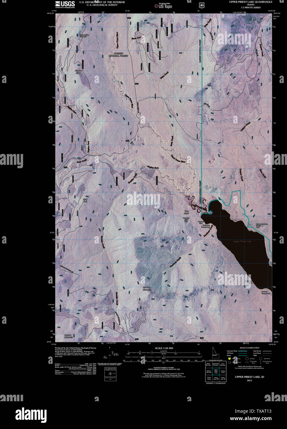 Upper priest lake hi-res stock photography and images - Alamy