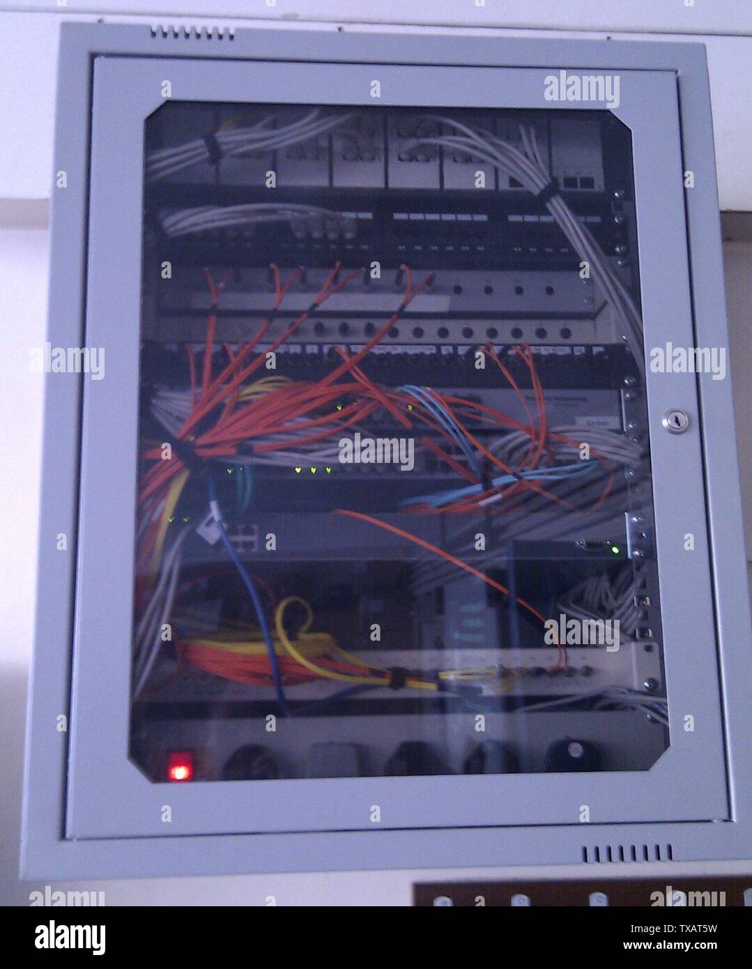 An Optical Fibre Junction Box High Resolution Stock Photography and ...