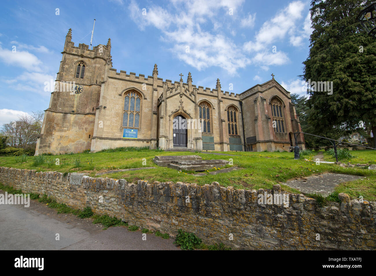 Weston church all saints hi-res stock photography and images - Alamy